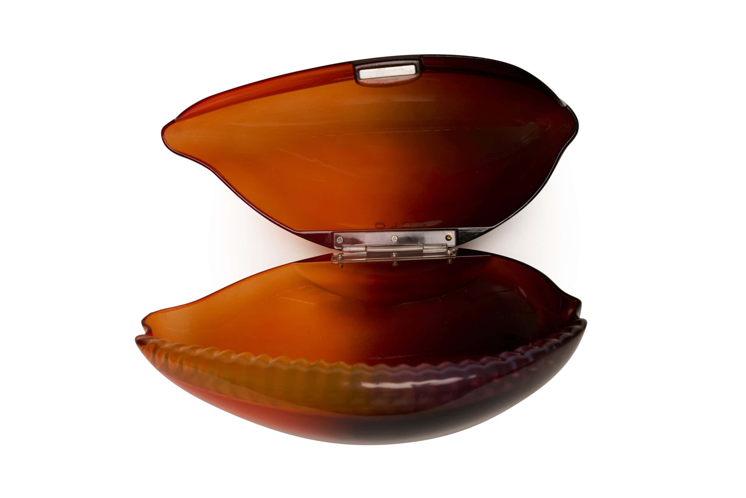 ORANGE/VIOLET COWRIE SHELL - SOLO - Redefined African Luxury